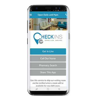 CheckIns App | Mobile Patient Appointment Scheduling