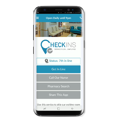 CheckIns App | Mobile Patient Appointment Scheduling