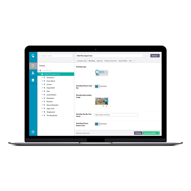 CheckIns App | Mobile Patient Appointment Scheduling