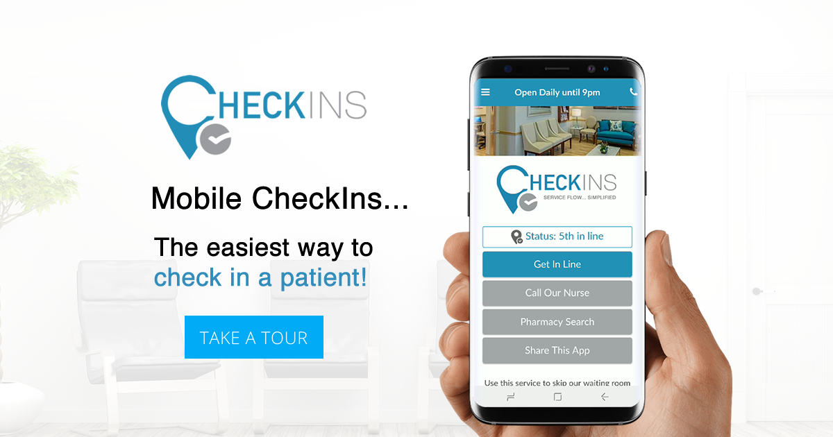 CheckIns App | Mobile Patient Appointment Scheduling