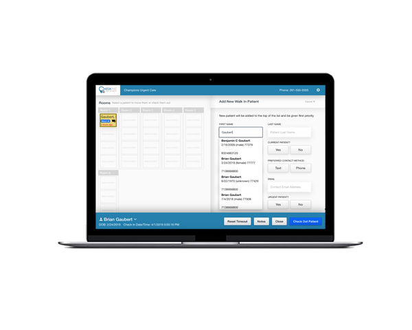CheckIns App | Mobile Application For Patient Check-In | Features